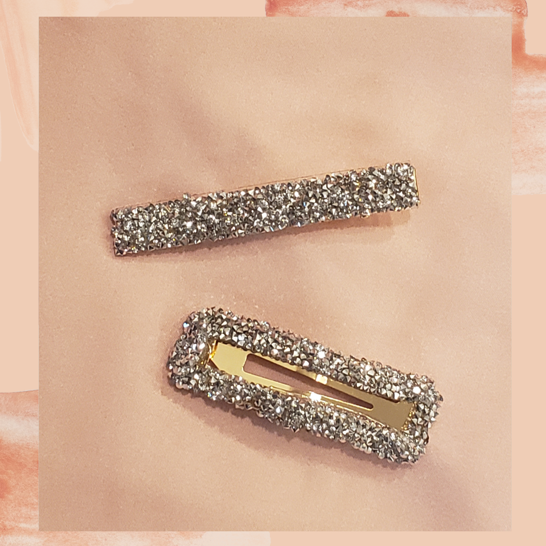 "Chunky Sparkle Clips" – Taylor & Cambria