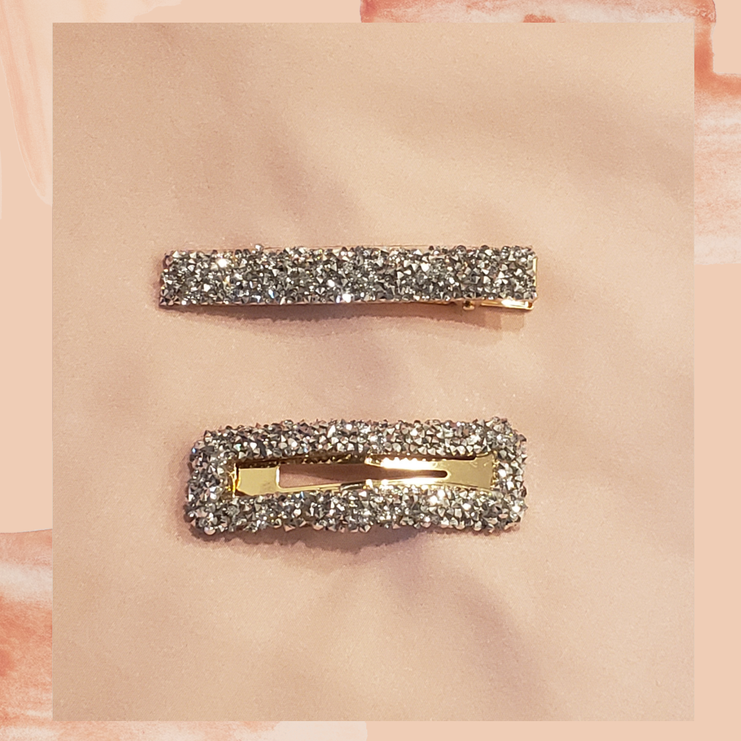"Chunky Sparkle Clips" – Taylor & Cambria